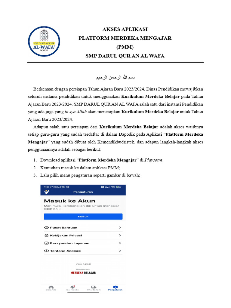 Akses PMM | PDF