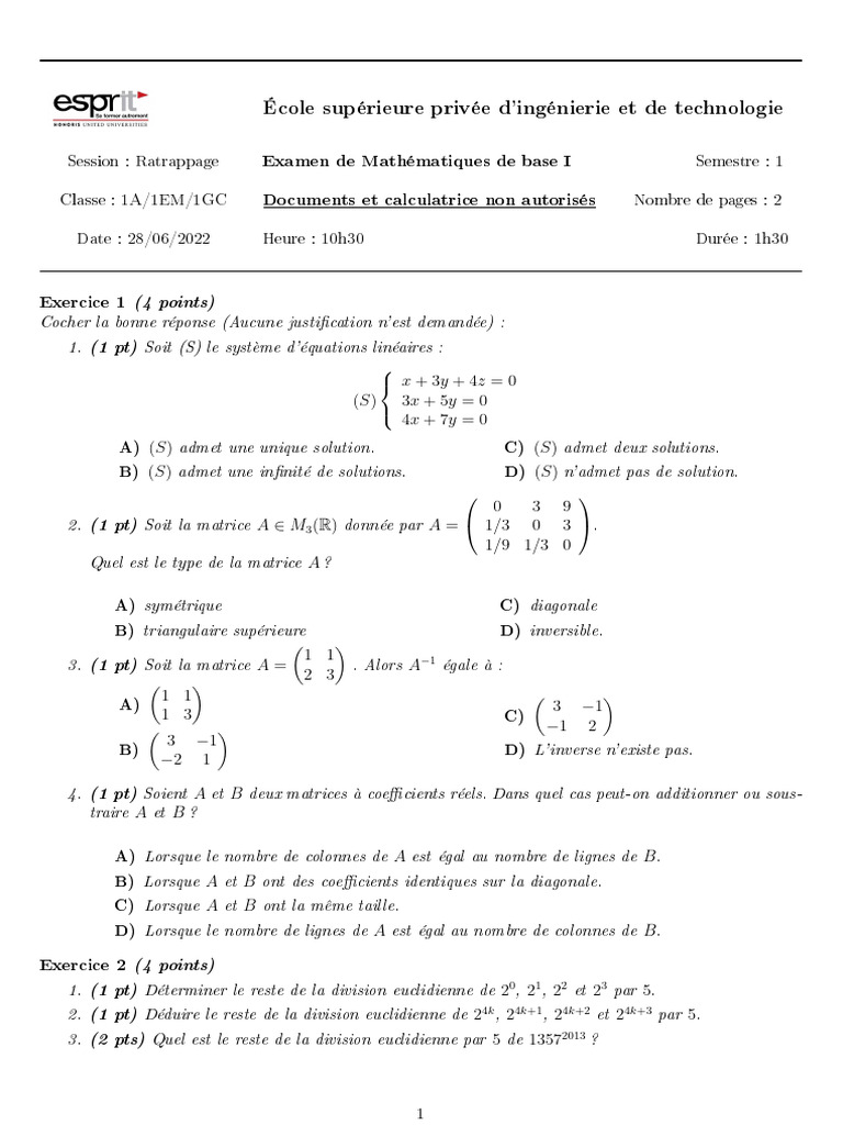 Examen_2122_SR | PDF