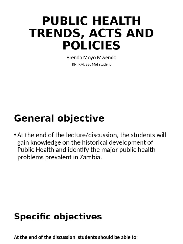 PHN I Major Problems in Public Health | PDF