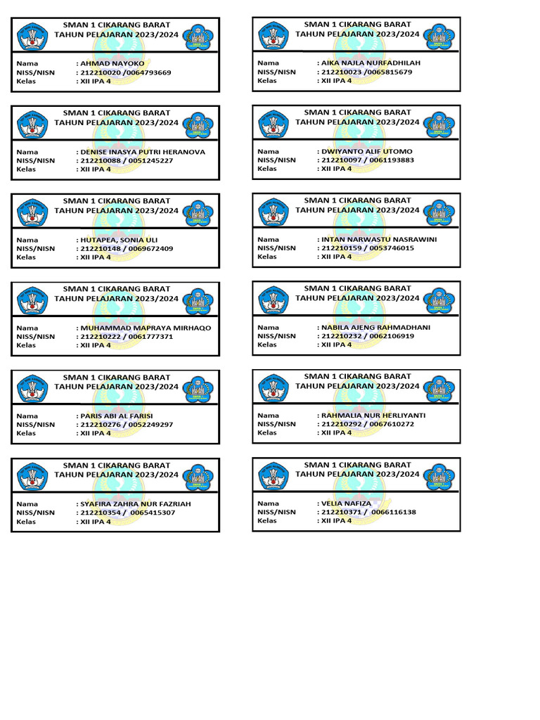 Label SKL - Ipa 4 | PDF