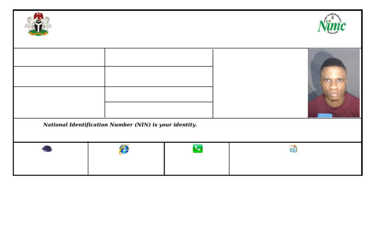 National Identity Management System: Federal Republic of Nigeria | PDF