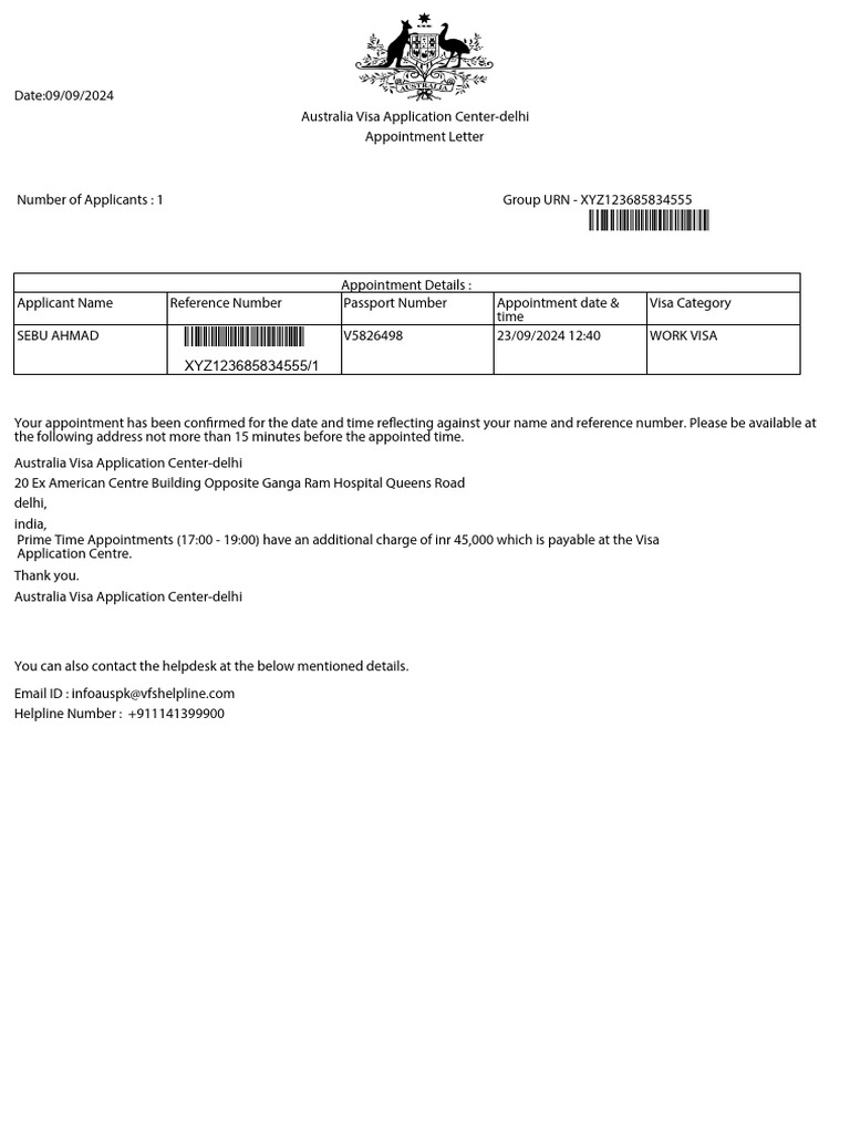 Sebu Ahmad Letter | PDF