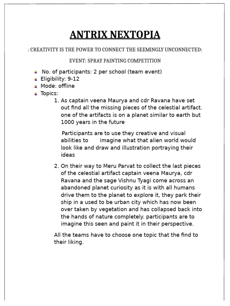 Antrix Nextopia | PDF