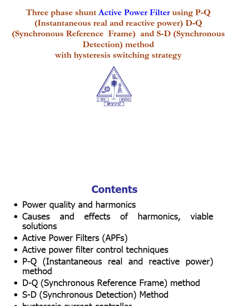 Active Power Filter | PDF