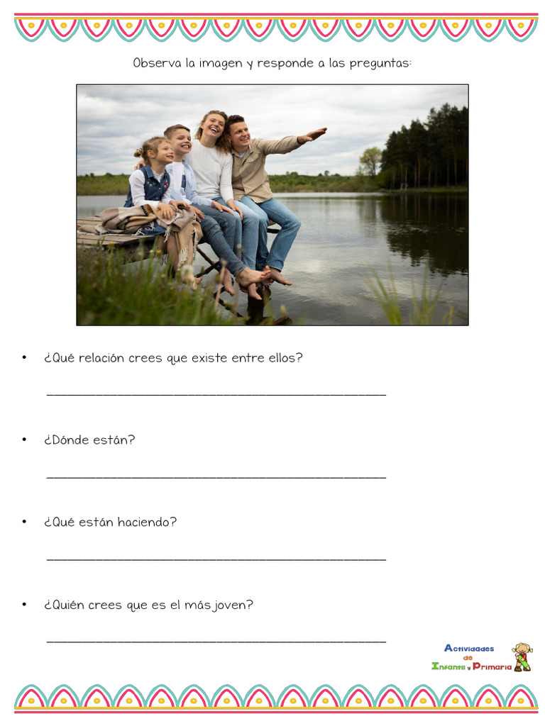 Preguntas A Partir de Una Fotografia Real | PDF