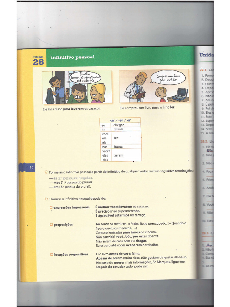 Infinitivo Pessoal | PDF