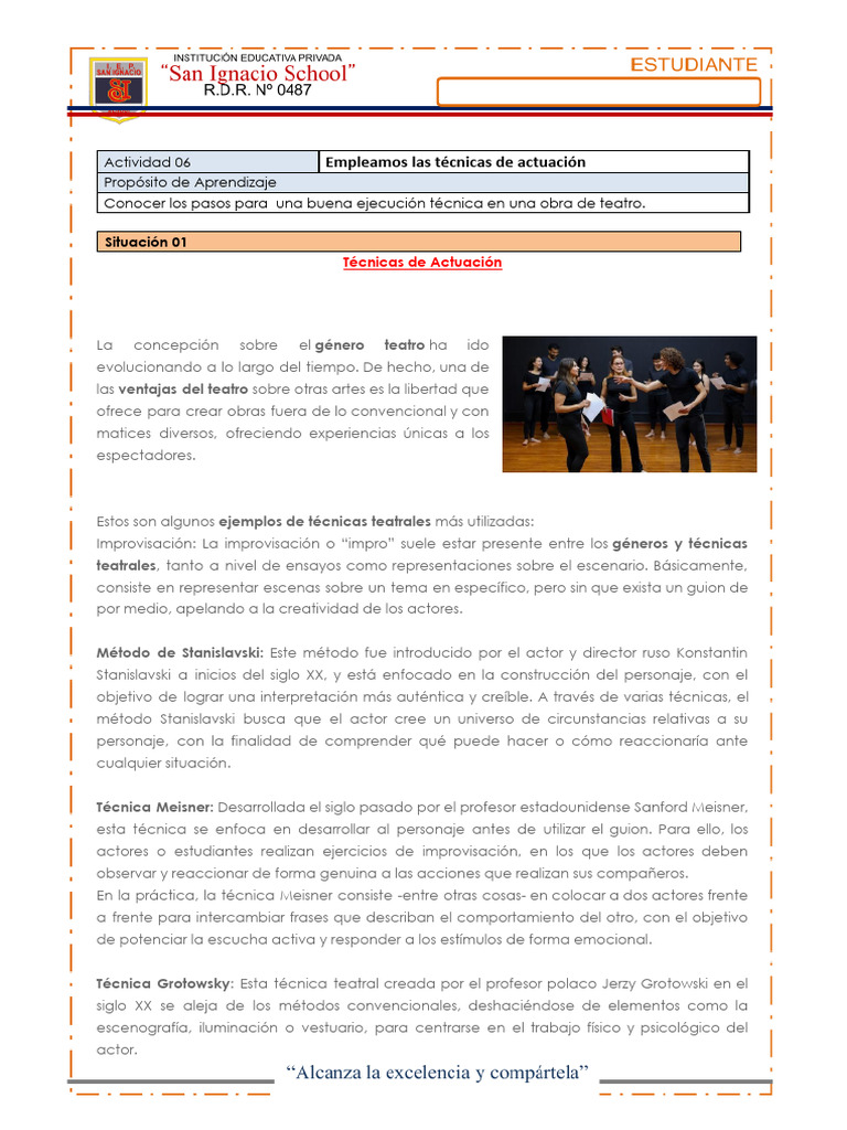 Sem6 Arte 3,4,5 Sec | PDF