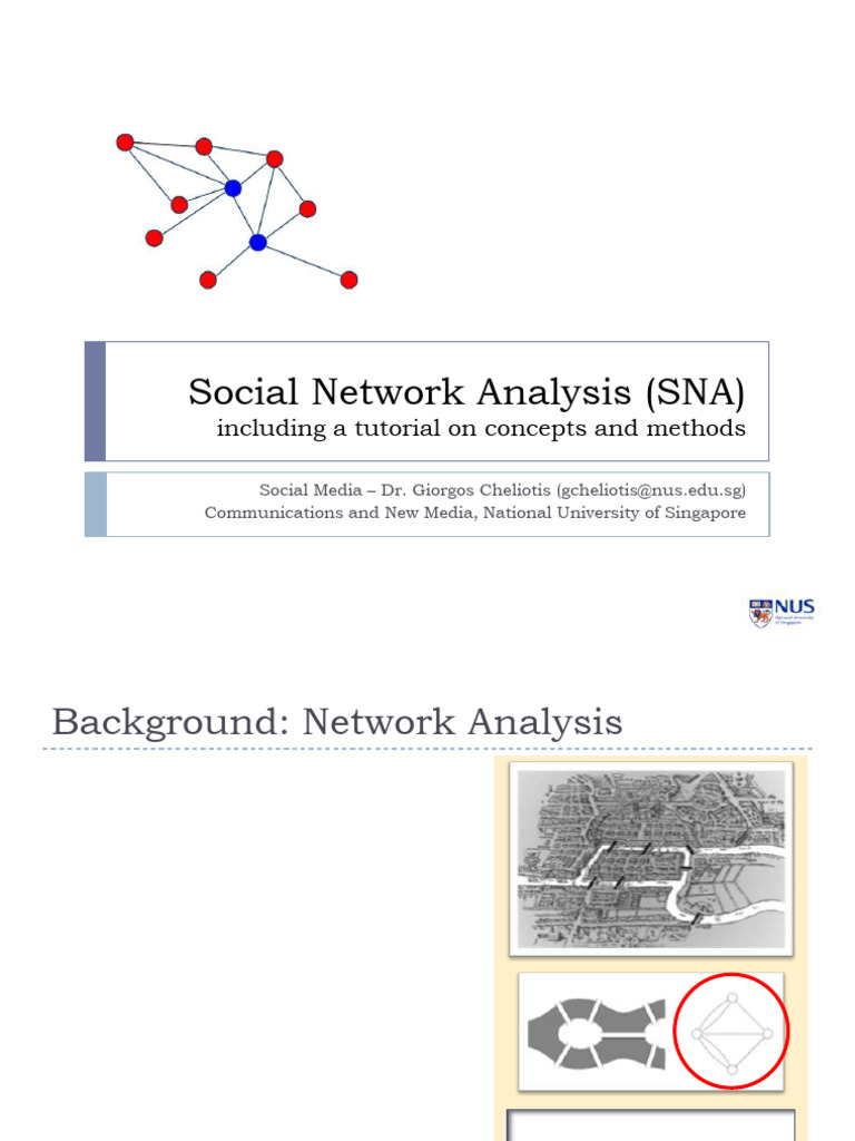 SNA Intro1 | PDF