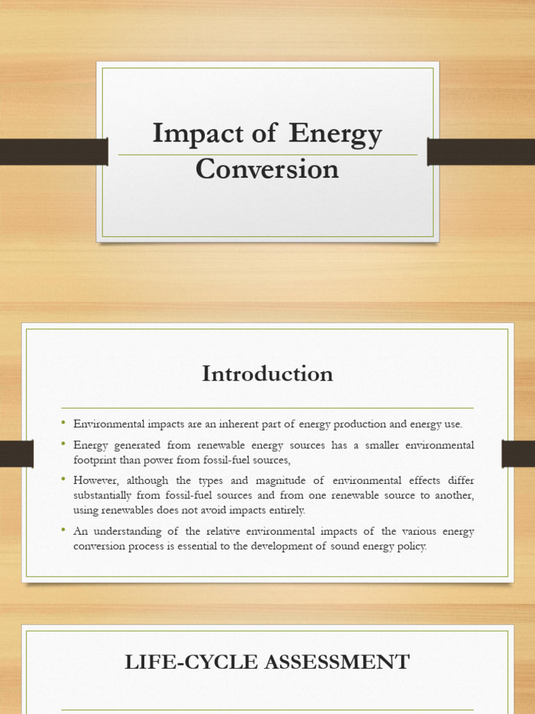 Unit-1 Impact Due To Conversion | PDF