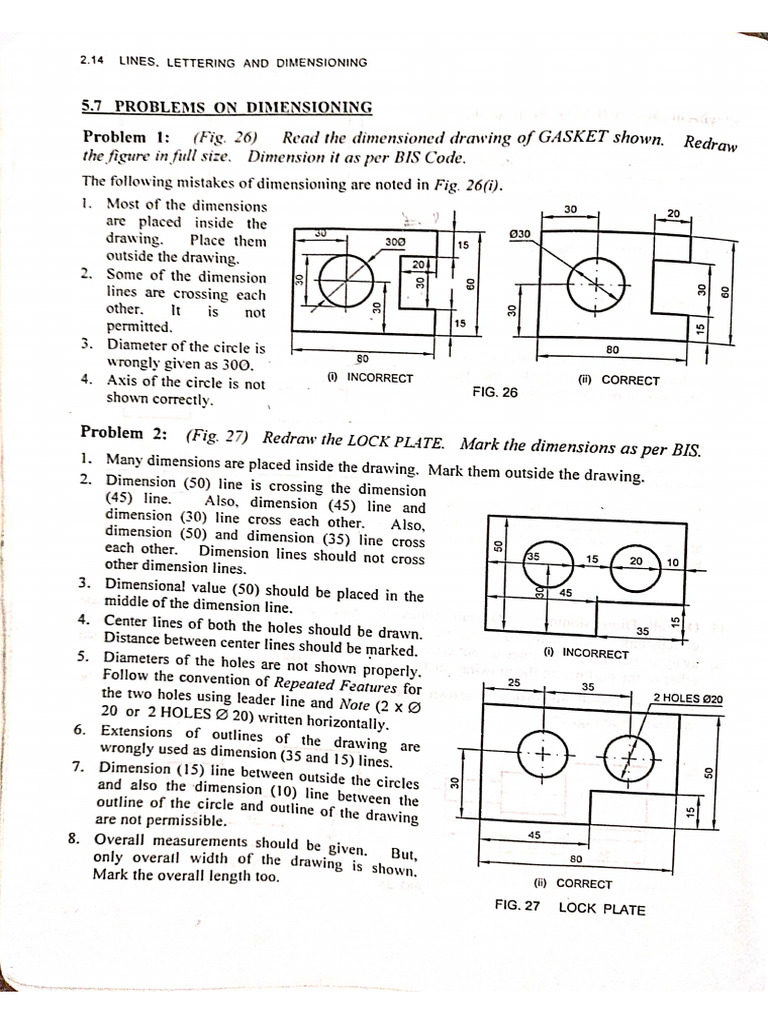 Rules of Dimensioning | PDF