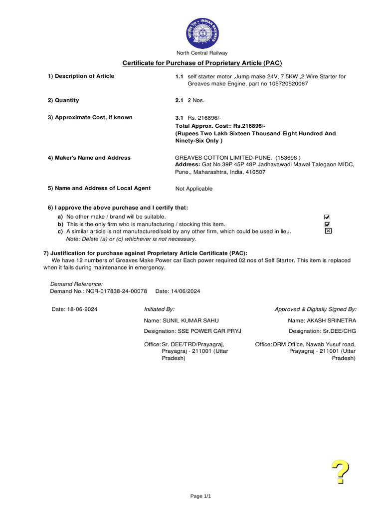 Self Stater PAC | PDF