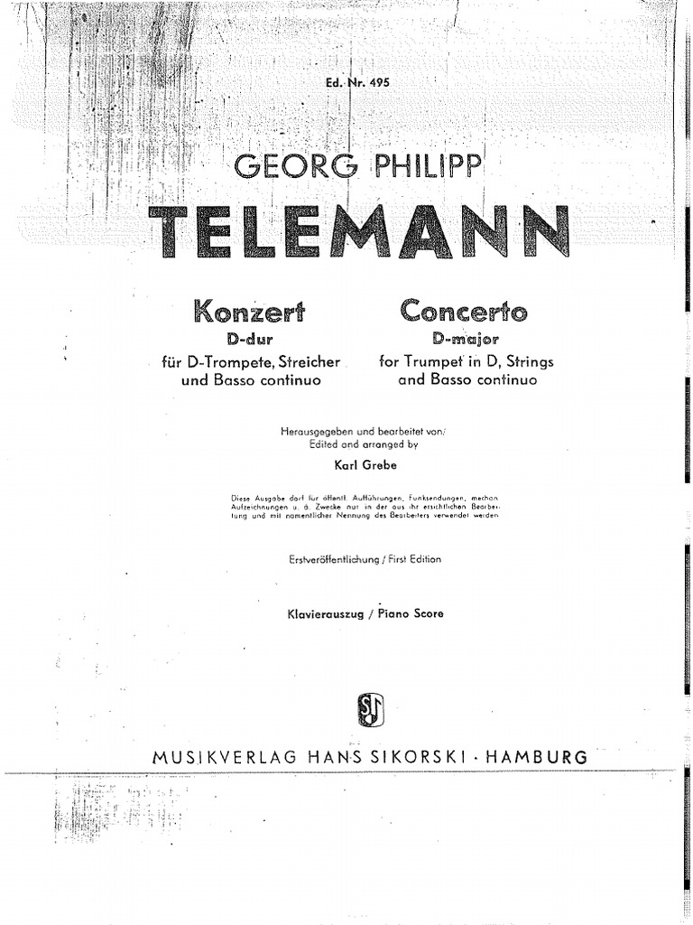 Telemann | PDF