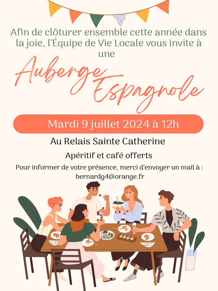 Invitation Auberge Espagnole | PDF