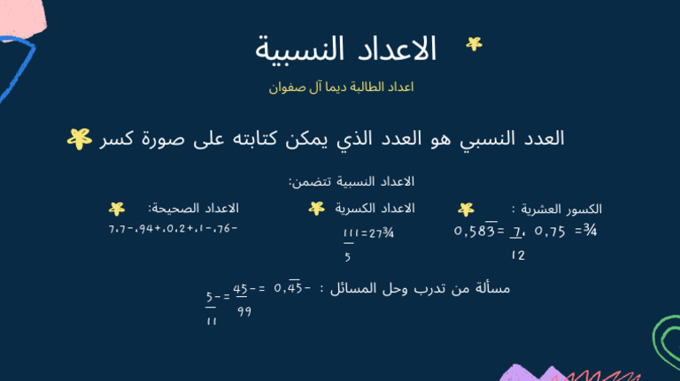 Chalkboard Mathematics Class Orientation Education Presentation ...