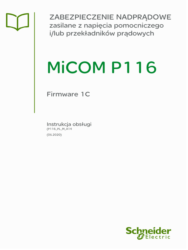 P116 Manual Pl A14 Pdf