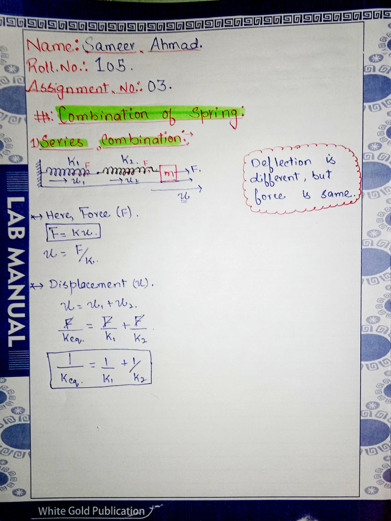 Class 11th Best Assignment For School Work | PDF