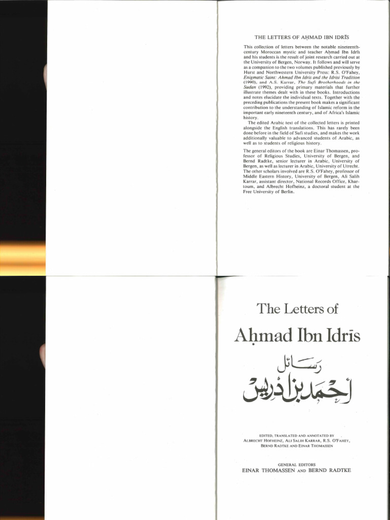 The Letters of Ahmad B Idris 1993 | PDF