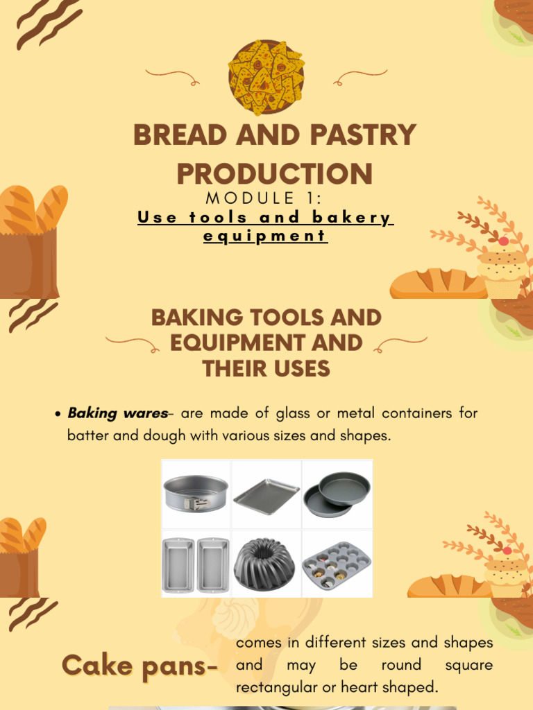 Bread and Pastry Production - Module 1 | PDF