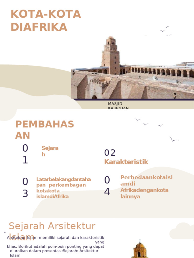 Arsitektur Peradaban Islam AFRIKA | PDF