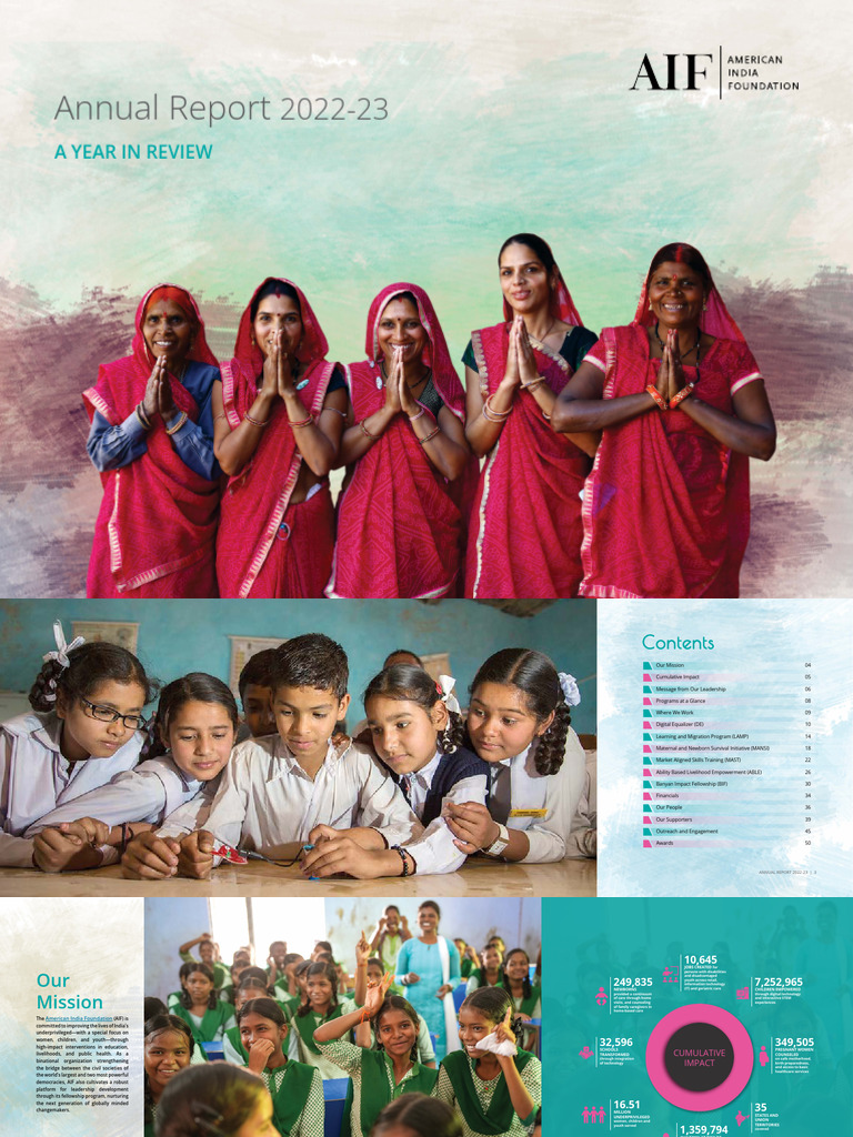 AIF - Annual Report US 2022 23 - DIGITAL | PDF