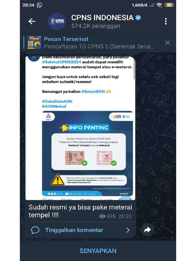 Panduan e Materai | PDF