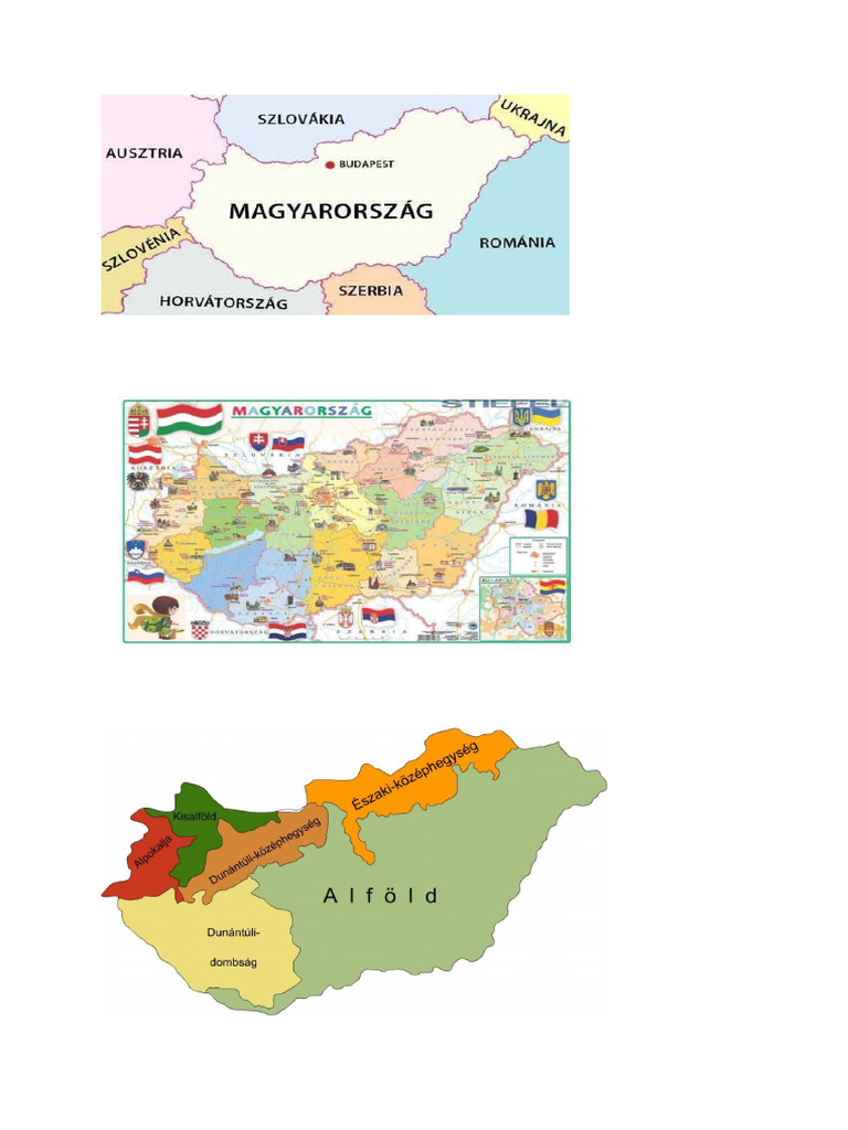 Magyarország Térképek-Környezet Ismeret | PDF
