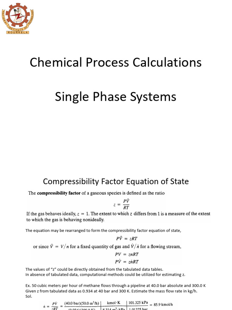 CPC Lecture 18 - Equations of State | PDF