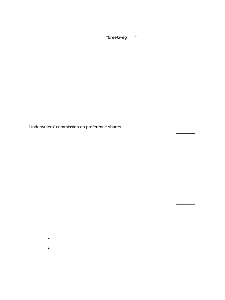 Homework - Minimum Disclosure: Financial | PDF | Preferred Stock | Expense