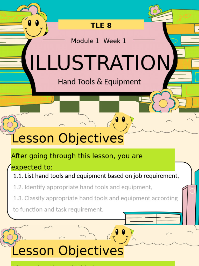 Module 1 Illustration Hand Tools and Equipment | PDF