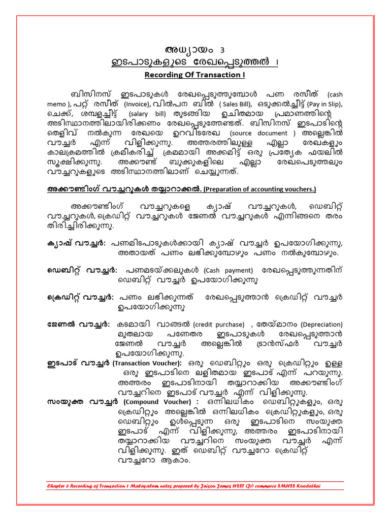 Chapter 3 Recording of Transaction I | PDF | Taxes | Business Economics