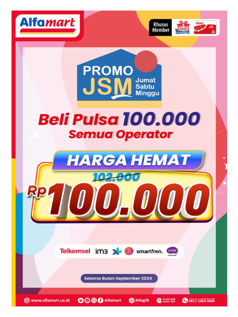 POP A4 PROMO E-Voucher September 2024 | PDF