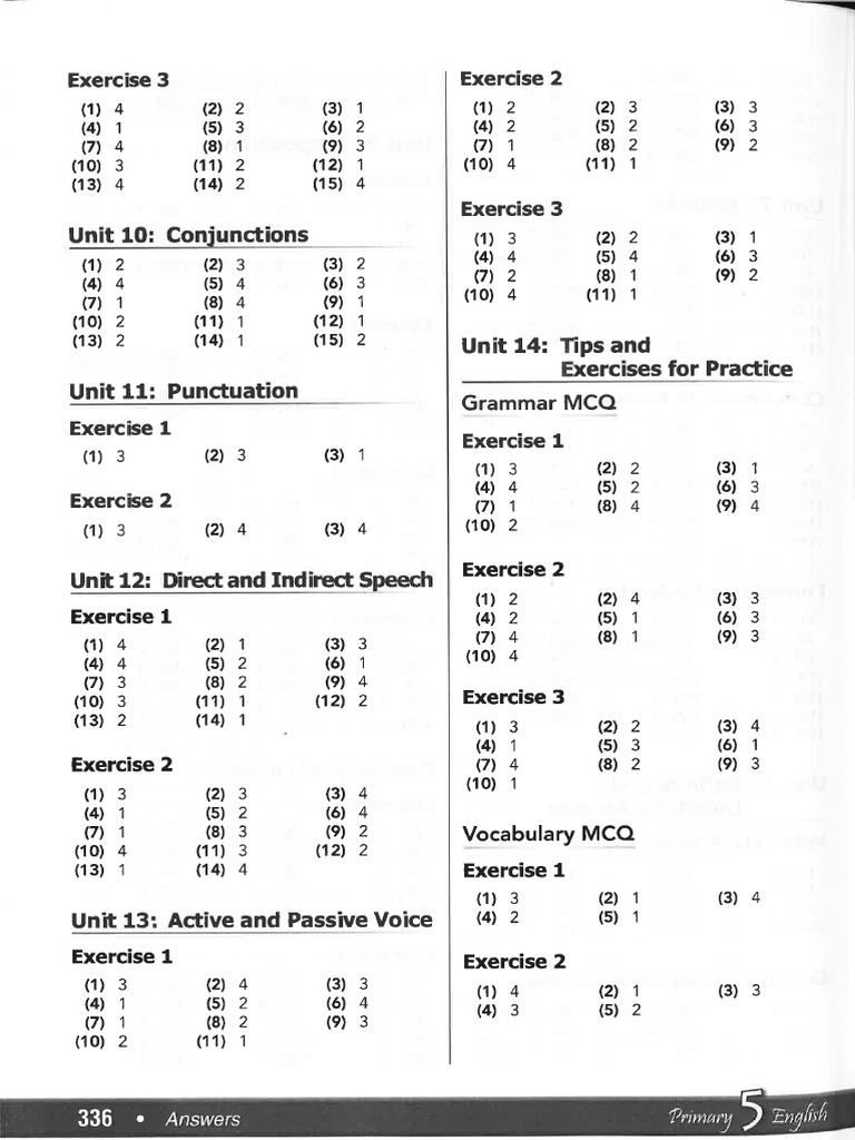 Grammar MCQ Exercises 1-3 (Ans Key) (A Complete Guide (With Practice ...