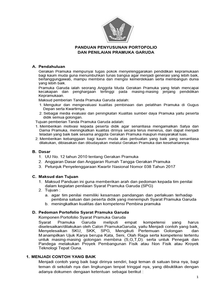 Panduan Portofolio | PDF