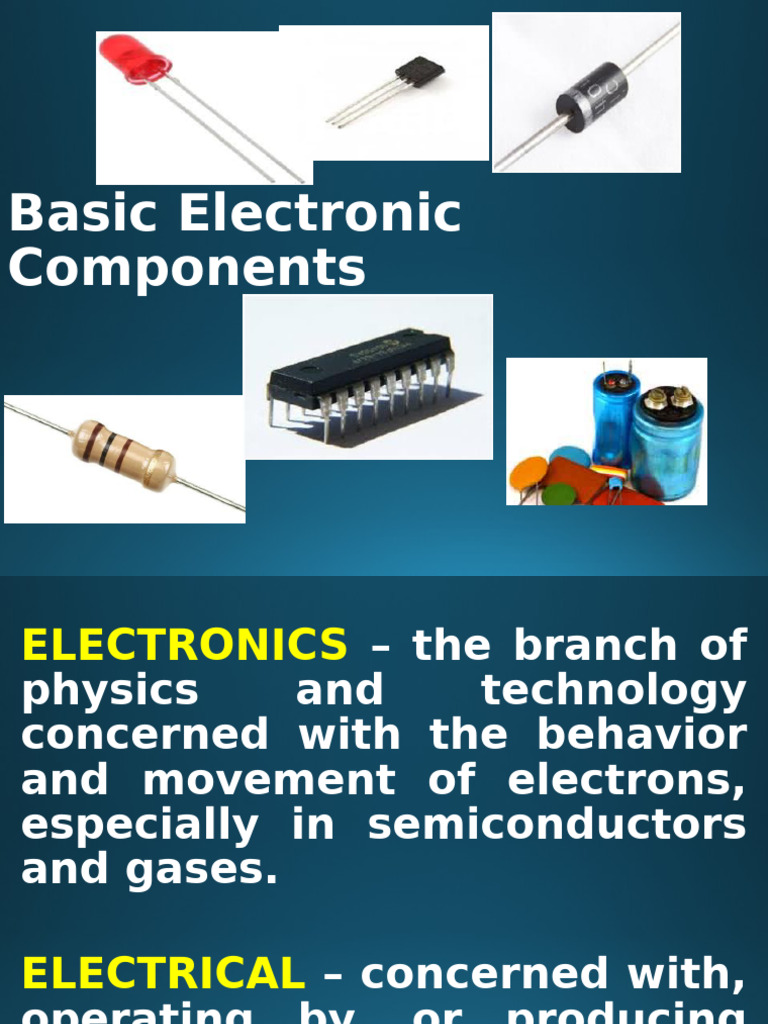 Basic-Electronic-Components (2)_031403 | PDF