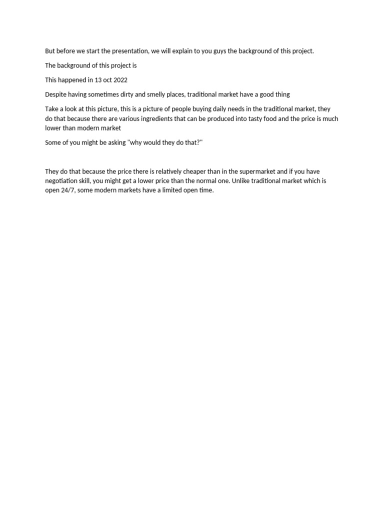 Script Presentasi | PDF