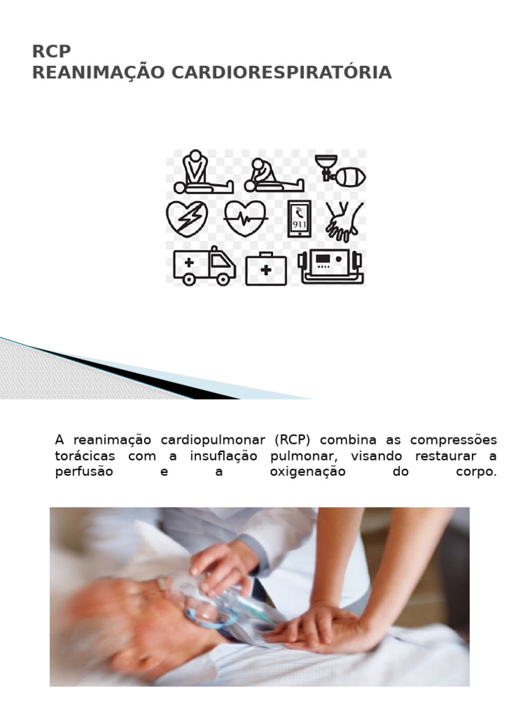 RCP Reanimação Cardiorespiratória | PDF