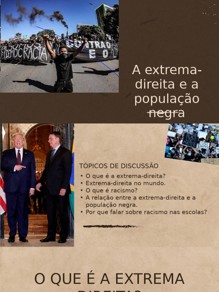 A Extrema Direita e A População Negra | PDF