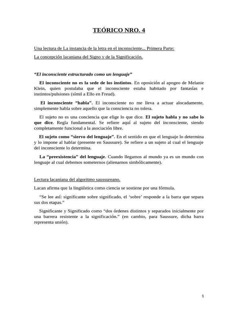 Teórico 4 - Dsa. Psa | PDF