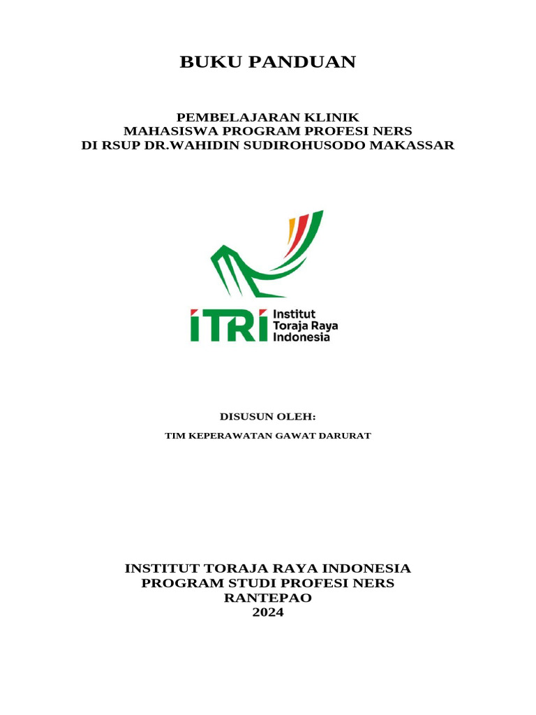 Buku Panduan Gadar 20242025 MKSR | PDF