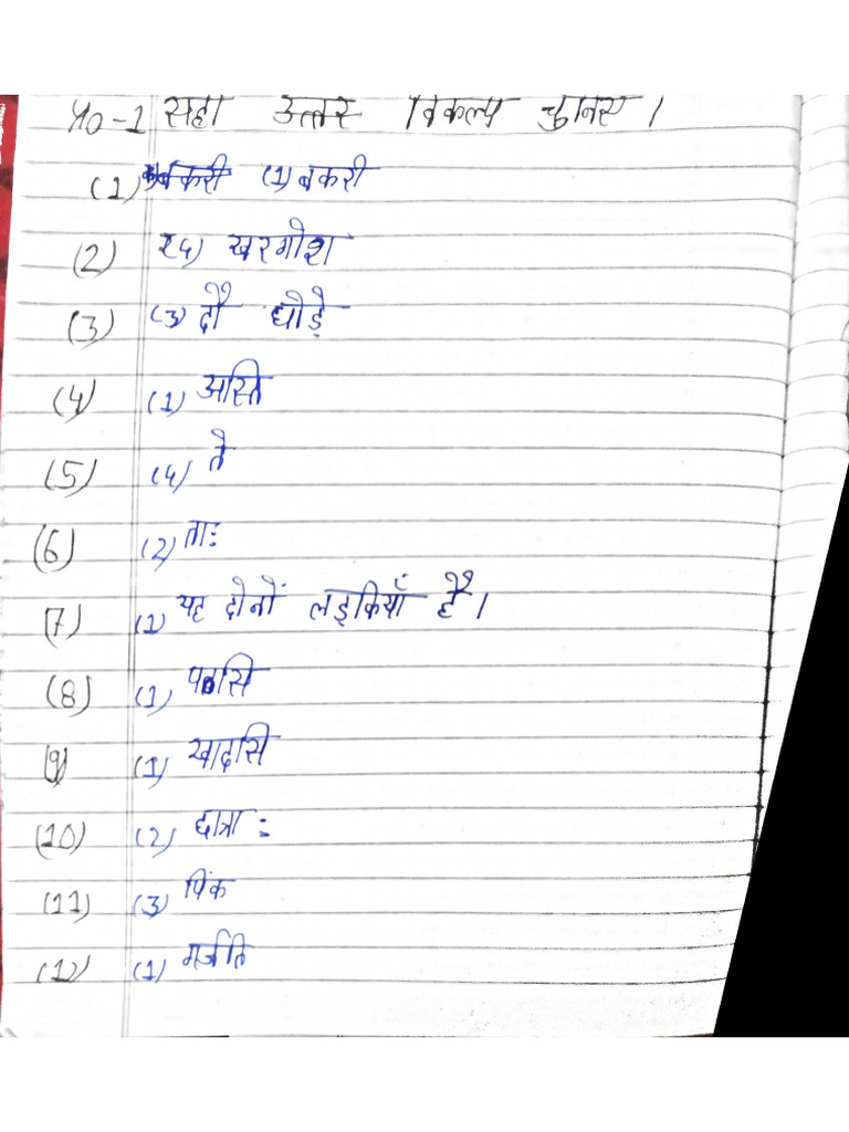 Revision Test Sanskrit y | PDF