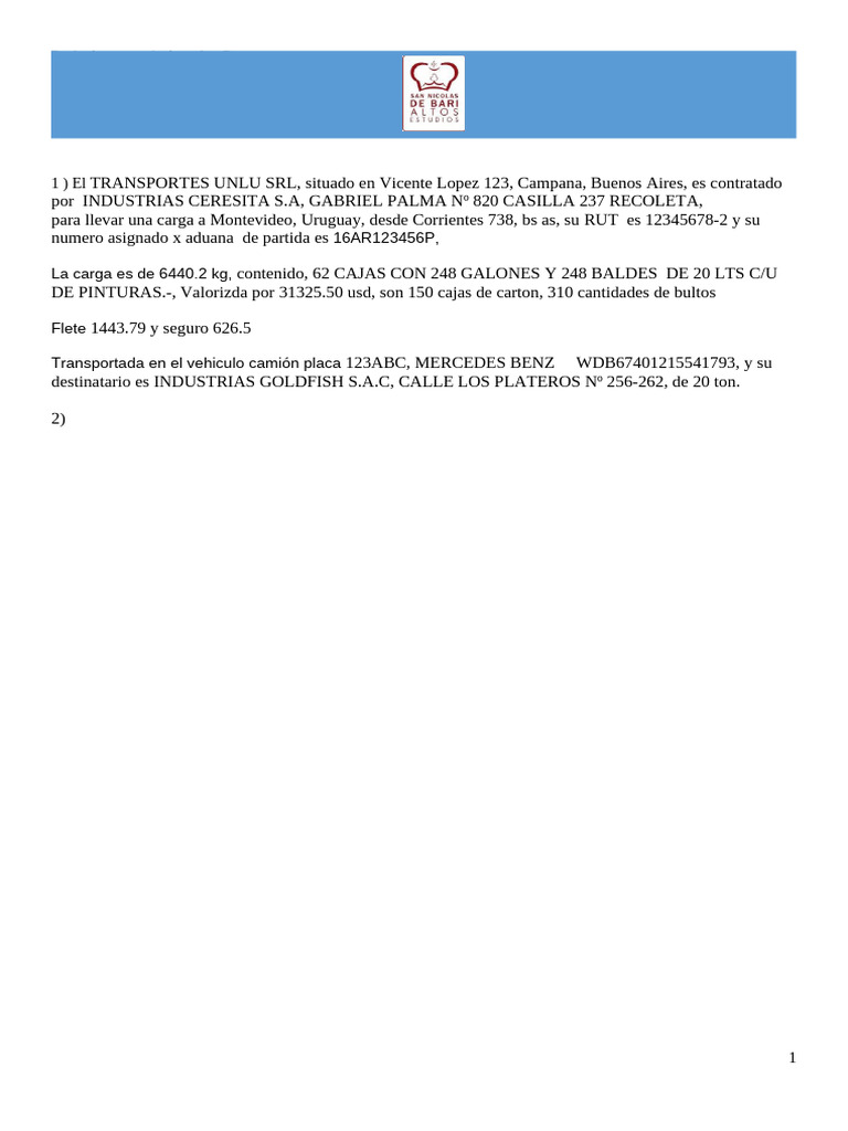 Ejercicio Mic Dta | PDF