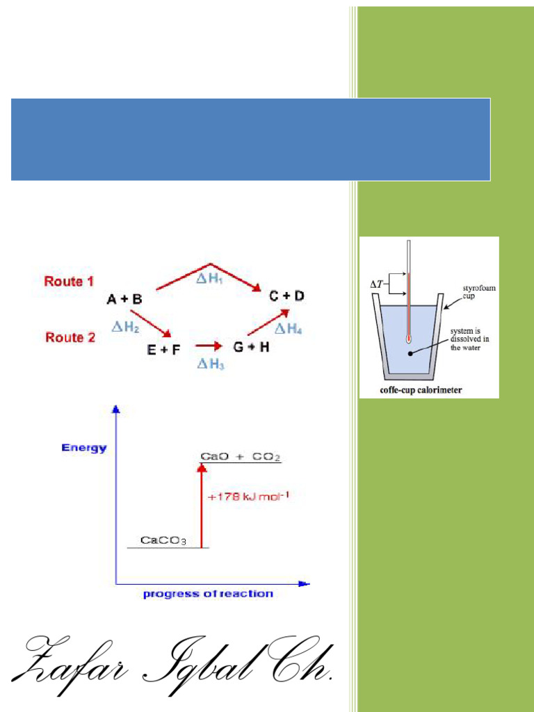 New Notes (Chemical Energetics 2025) | PDF | Chemical Reactions ...