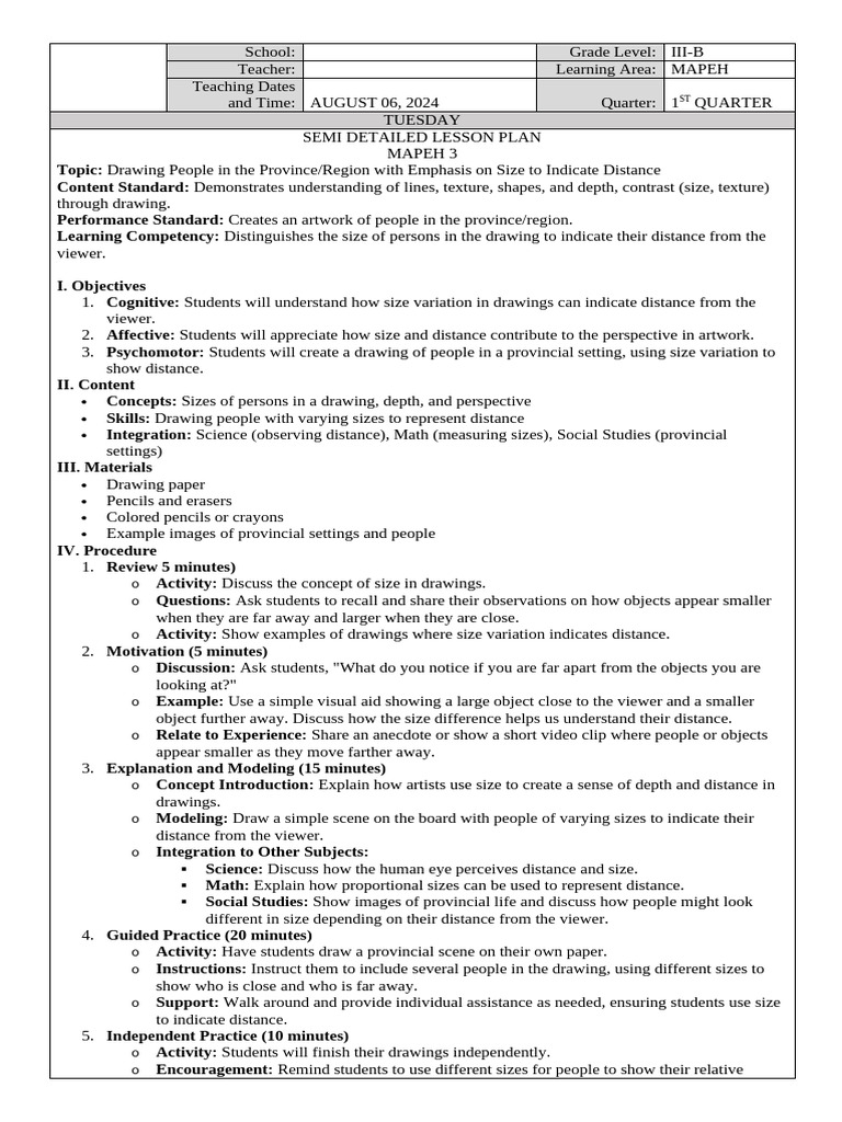 T - Mapeh - D2 - W2-Q1 | PDF