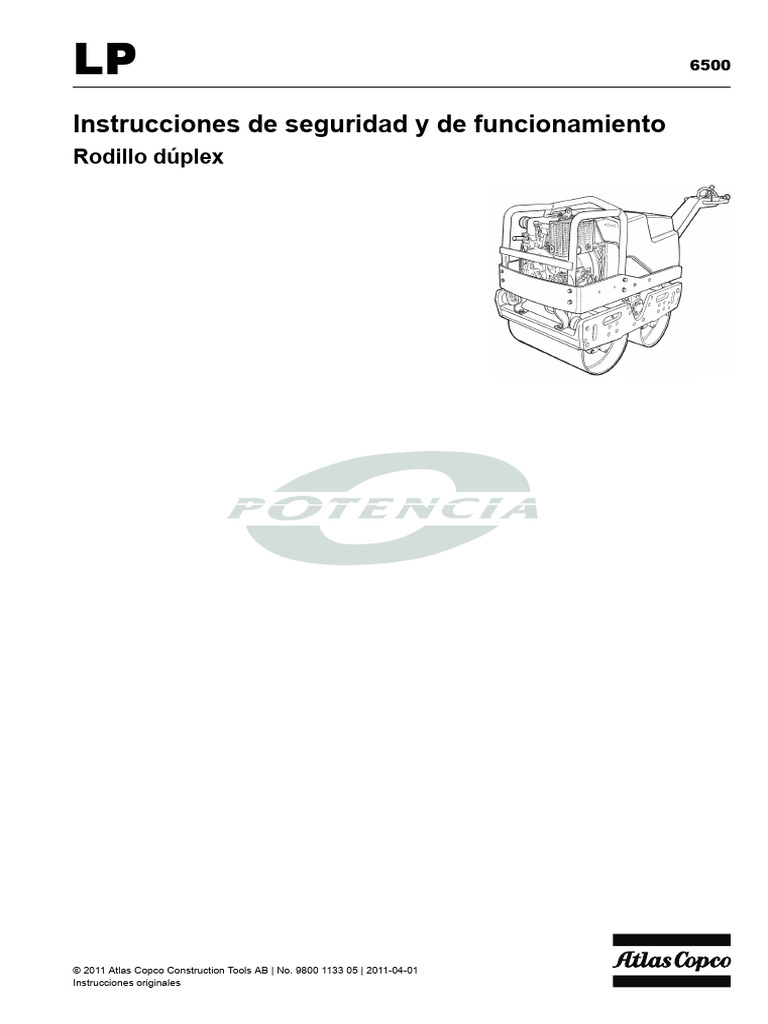 04 08 RODILLO ATLAS LP6500 Fin2 | PDF