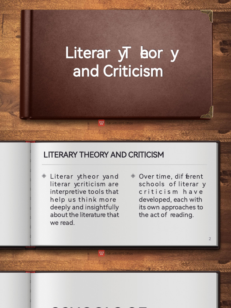 Lesson 2 - Literary Theories | PDF