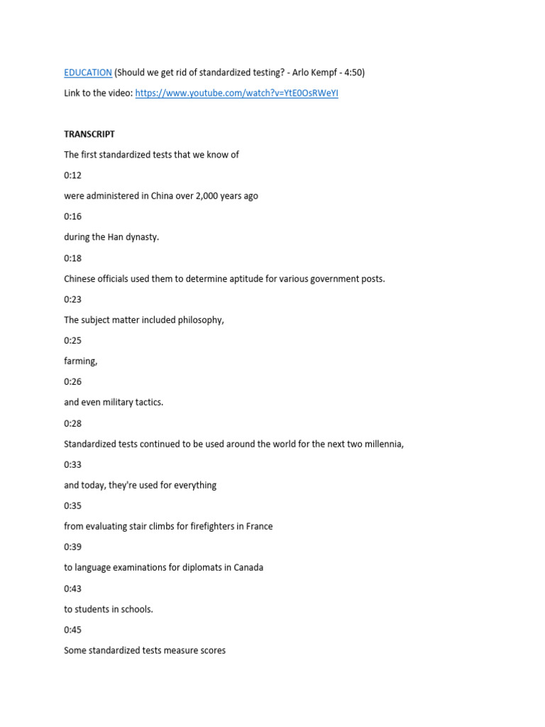 EDUCATION-Handout | PDF