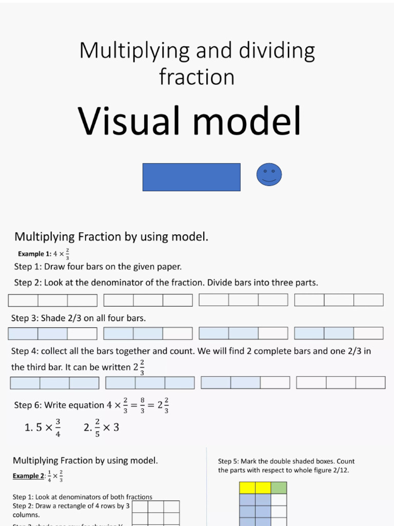 Multiplying and Dividing Fraction | PDF