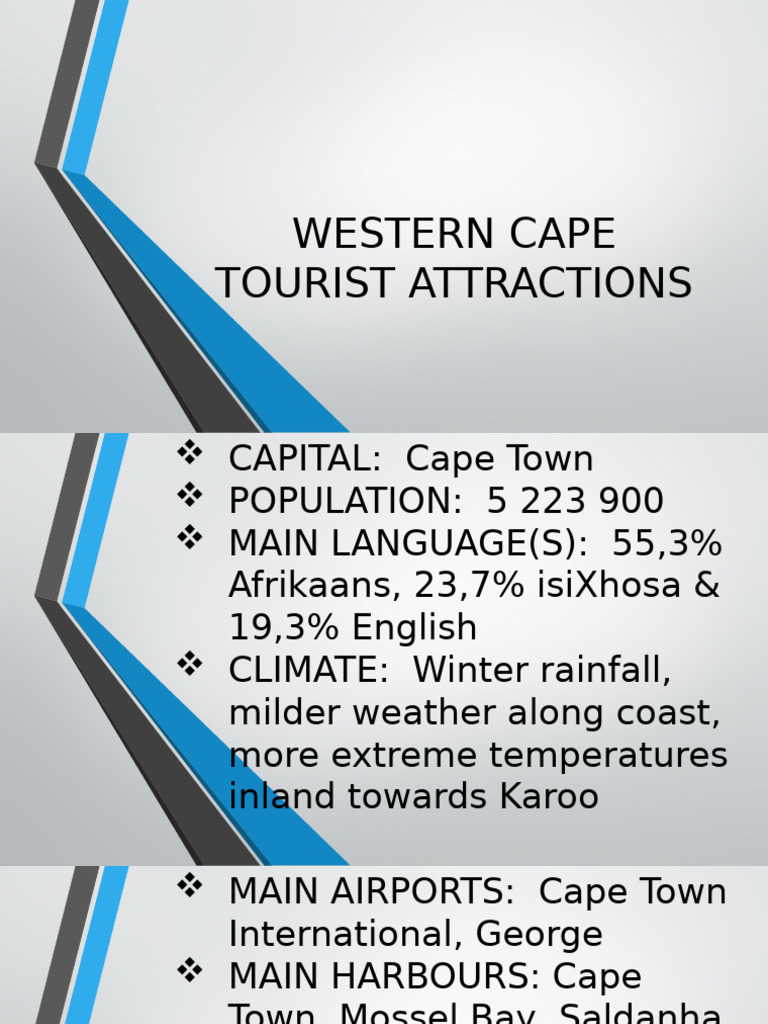 Western Cape | PDF