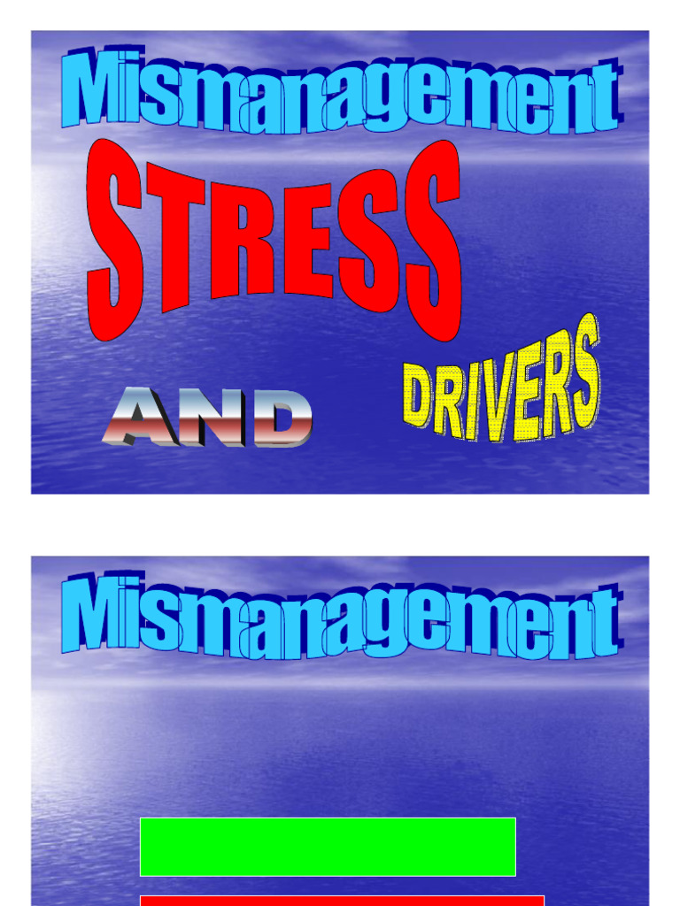 4 Drivers & Stress | PDF