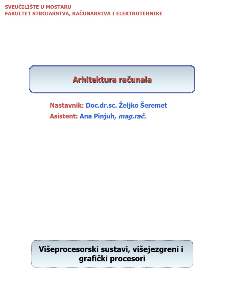 Vektorski - Procesori | PDF